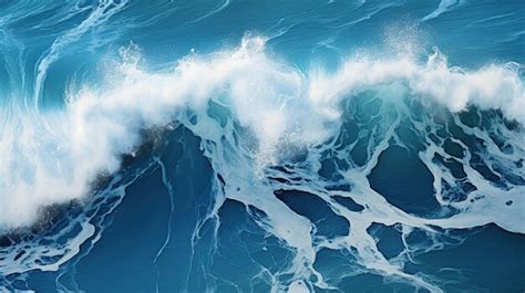 Premium Photo Sea Waves Crushing On Sand