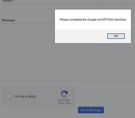 whmcs 6 3 recent ticket spam recaptcha does not show up