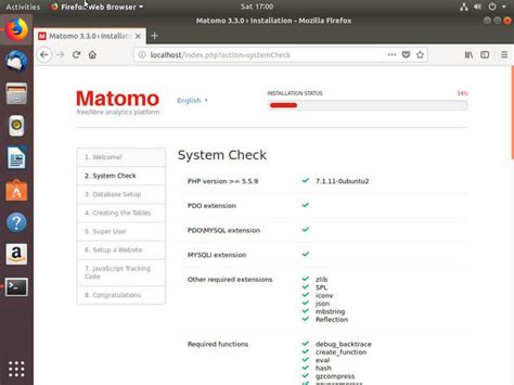 How To Install Matomo Open Source Analytics On Ubuntu 18 04 Bionic Beaver Linux Linux