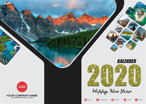Desain Kalender Duduk 2020 Dengan Coreldraw