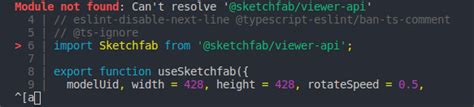 typescript does not properly resolve the viewer api as a module · issue