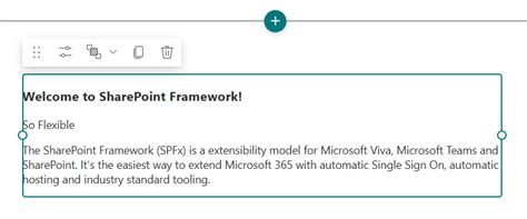 How To Configure Flexible Layout In Sharepoint Framework Web Part I Am Guidozam