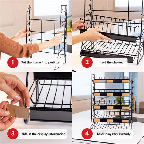 Snack Counter Top Display Stand Egds68 Eagle Store Fixtures