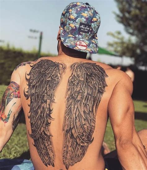 Best Angel Wings Tattoo Designs And Meanings Tattoos Spot