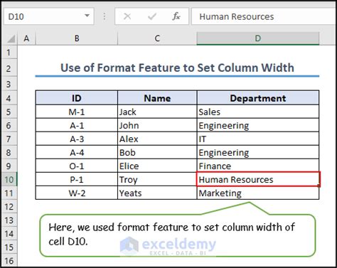 Excel Cell Size Change And Adjust Exceldemy