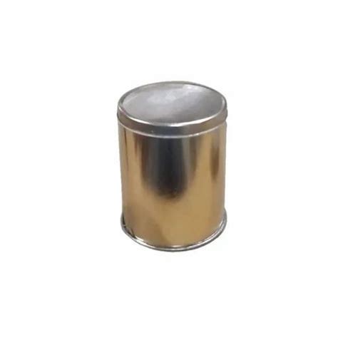 Cylindrical 50gm Plain Tin Container For Used For Hing Packaging At ₹ 7 50 Piece In Kanpur