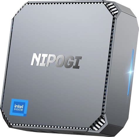 NiPoGi AK2 Plus Mini PC Ιntel Alder Lake N100 jusqu à 3 40 GHz TDP 6 W