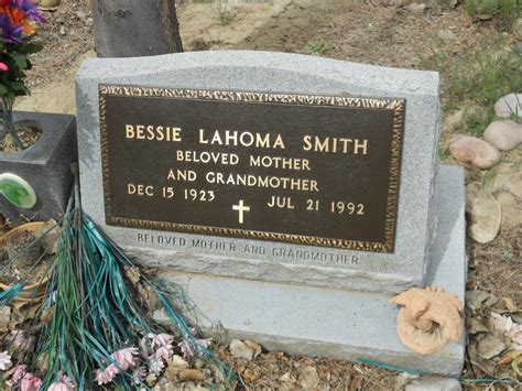 Bessie Lahoma Smith 1923 1992 Find A Grave Memorial