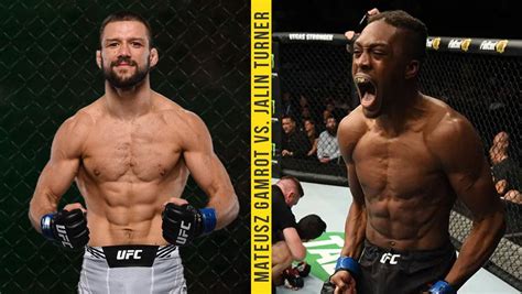 Mateusz Gamrot prévoit une nuit sanglante contre Jalin Turner lors de l