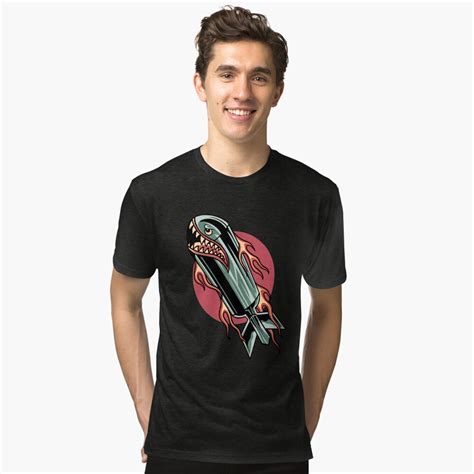 Flaming Shark Bomb Classic T Shirt Sticker For Sale By Tommyfranks