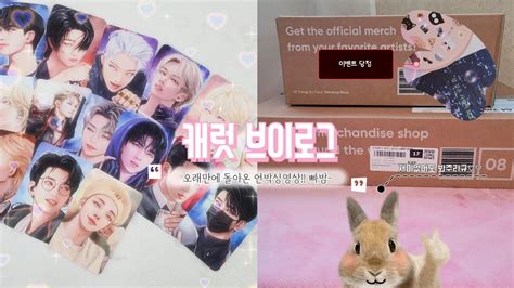 캐럿브이로그14 오래만에 돌아온 정상적인 언박싱영상 캐럿브이로그캐럿자매제주캐럿캐럿랜드md Youtube