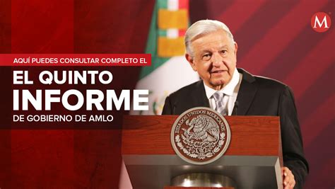 Consulta Aquí El Quinto Informe De Gobierno De Amlo Completo Grupo Milenio