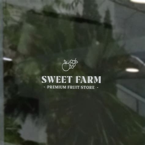 프리미엄 과일 브랜드 로고 Sweet Farm 로고디자인 로고제작 로고 디자인 포트폴리오 크몽