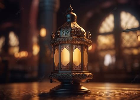 Background Lentera Islam Yang Indah Untuk Ramadhan Kareem Eid Mubarak