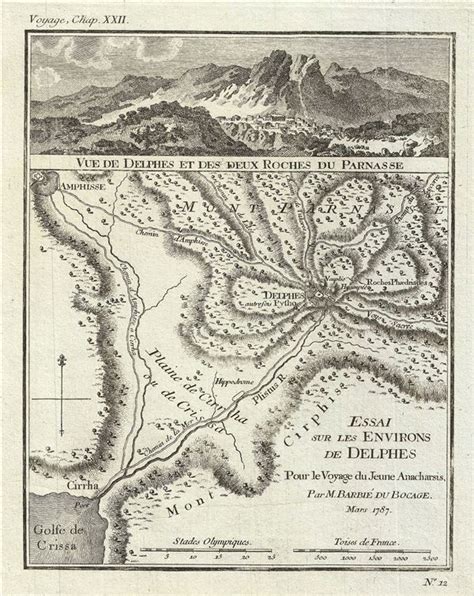 Essai Sur Les Environs De Delhes Pour Le Voyage Du Jeune Anacharsis