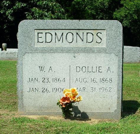 William Alexander “alex” Edmonds 1864 1906 Find A Grave Memorial