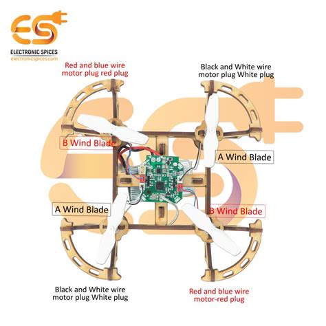 Buy Rc Drone Educational Diy Science Model Kit Diy Stem Kit Drone Kit Set