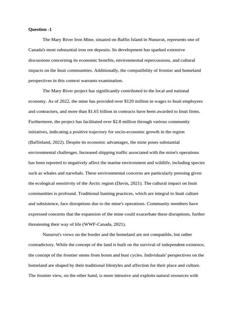 Assignment 3 Part 1 Pdf Environmental Social Science Economies