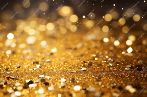 Fundo De Textura Com Glitter Dourado Fundo De Textura Com Glitter