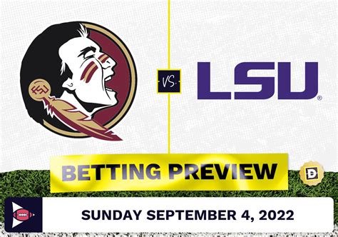 Florida State Vs Lsu Cfb Prediction And Odds Sep 4 2022