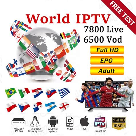 Free Test M U Iptv Subscription Months For Smart Tv Android Tv Box Ios World Spain Iptv