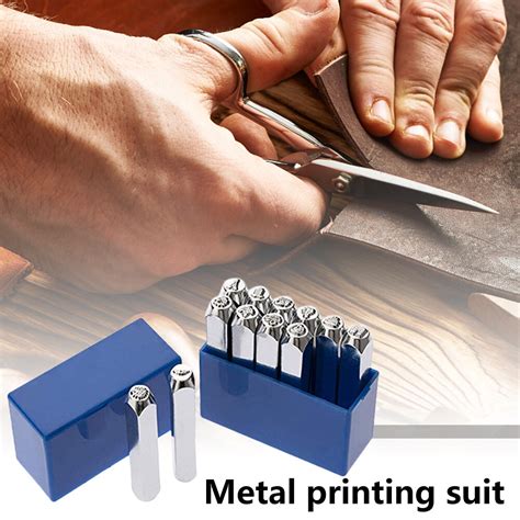 Chrome 12 Pattern Symbol Set Aluminium Leather Uni Grandado