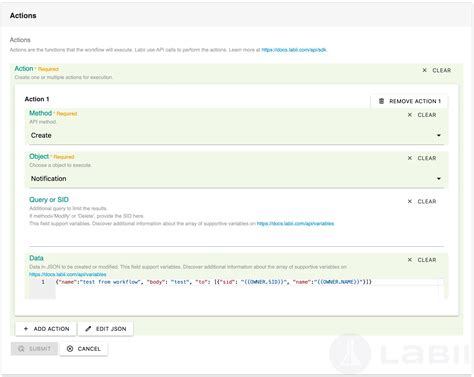 workflows labii documentation
