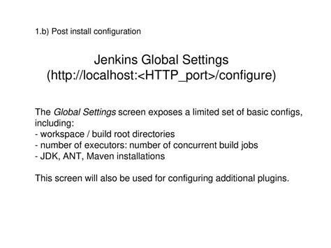 Jenkins Tips Ideas For Making Your Life With Jenkins Easier Ppt Download