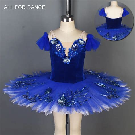 Blue Bird Ballet Tutu Pre Professional Ballet Dance Costumes Pancake