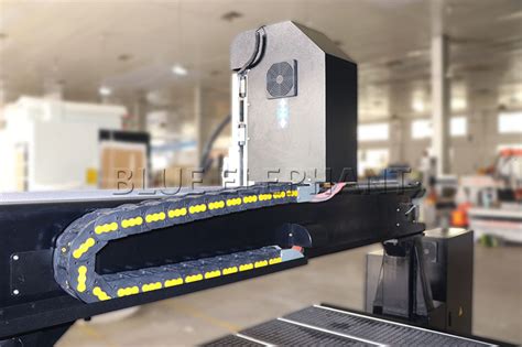 Fully Functional 4 Axis Cnc Router With Rotary Device Blue Elephant