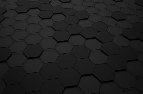 추상적임 3d 렌더링을 초현대적 표면 Hexagons 검은색에 대한 스톡 사진 및 기타 이미지 검은색 배경 주제 육각형