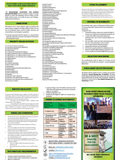 2024 Base Merit Brochure Edited | PDF | Engineering | Bachelor Of Science