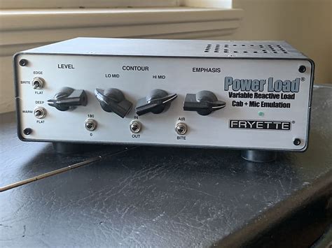 Fryette Pl Power Load Variable Reactive Load Box Cab Reverb