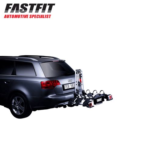 Thule EuroWay G2 (3-bike platform towbar bike rack 13-pin black ...