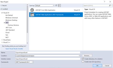 import and export data using excel file in asp mvc