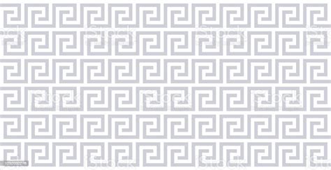 회색과 흰색 색상의 매끄러운 구불구불한 구불 한 패턴 그리스 키 패턴 배경 그리스 문화에 대한 스톡 벡터 아트 및 기타 이미지 그리스 문화 패턴 그릭 키 패턴