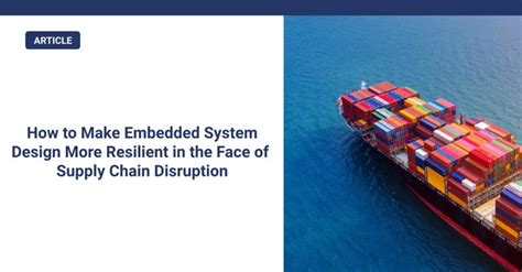 Abdullah Khanm On Linkedin How To Make Embedded System Design More Resilient In The Face Of