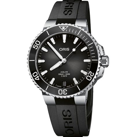 Oris 豪利時 Aquis 0140077694154 0742274fc寶島鐘錶