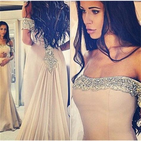 Sexy Prom Dress Beading Prom Dress Cap Sleeve Prom Dress Mermaid Prom Dress Charming Prom Dress