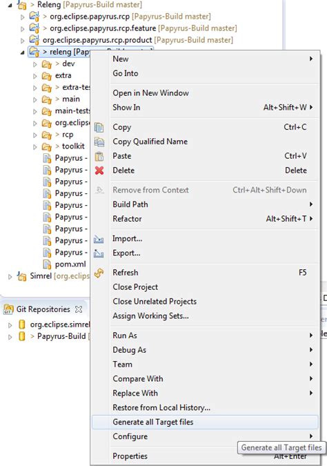Papyrus Developer Guide Release Process How To Update Papyrus Dependencies Eclipsepedia
