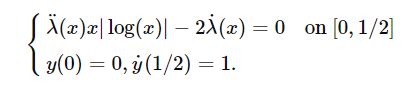 Math Solving Numerically A Second Order ODE With Maple Stack Overflow