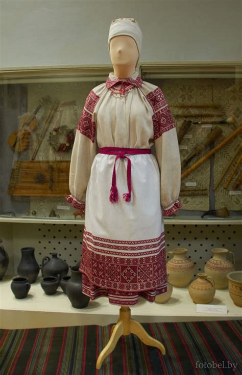 Белорусский национальный костюм Фотоэнциклопедия Беларуси