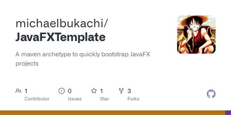 Github Michaelbukachi Javafxtemplate A Maven Archetype To Quickly