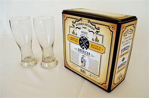 Sierra Nevada Brewing Co Glassware Packaging On Behance
