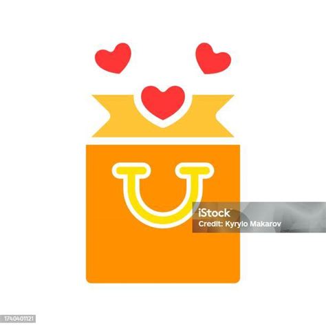 하트 라인 아이콘이 있는 핸드백 관계 사랑 데이트 발렌타인 데이 연결 결혼 가족 감정 사업과 광고를 위한 흰색 배경에 벡터 컬러 아이콘 가족에 대한 스톡 벡터 아트 및 기타