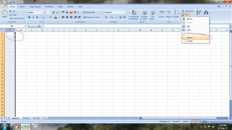 excel tricks fill number series in excel column