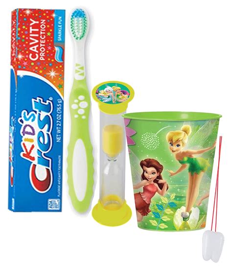 Buy Disney Fairies Inspired 4pc Bright Smile Oral Hygiene Set