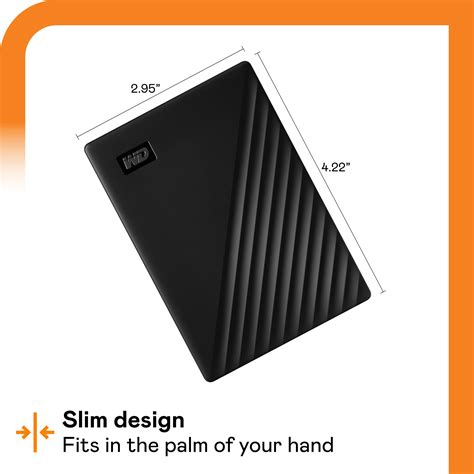 WD My Passport 1TB External USB 3 0 Portable Hard Drive Black WDBYVG0010BBK WESN Best Buy
