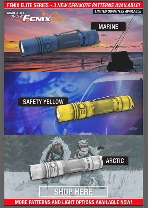 Fenix Elite Series Now Available in Marine Battleworn Blue, Safety ...