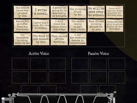 Identify Active and Passive Voice Classificação em grupos